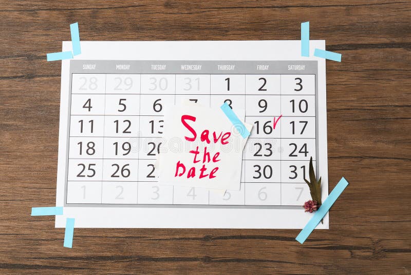 2,805 Save Date Calendar Sheet Stock Photos - Free & Royalty-Free Stock ...