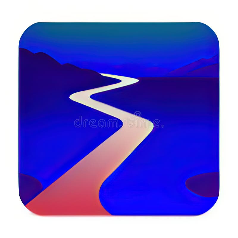 Calendar Software App Icon. Generative AI. Stock Image - Image of ...