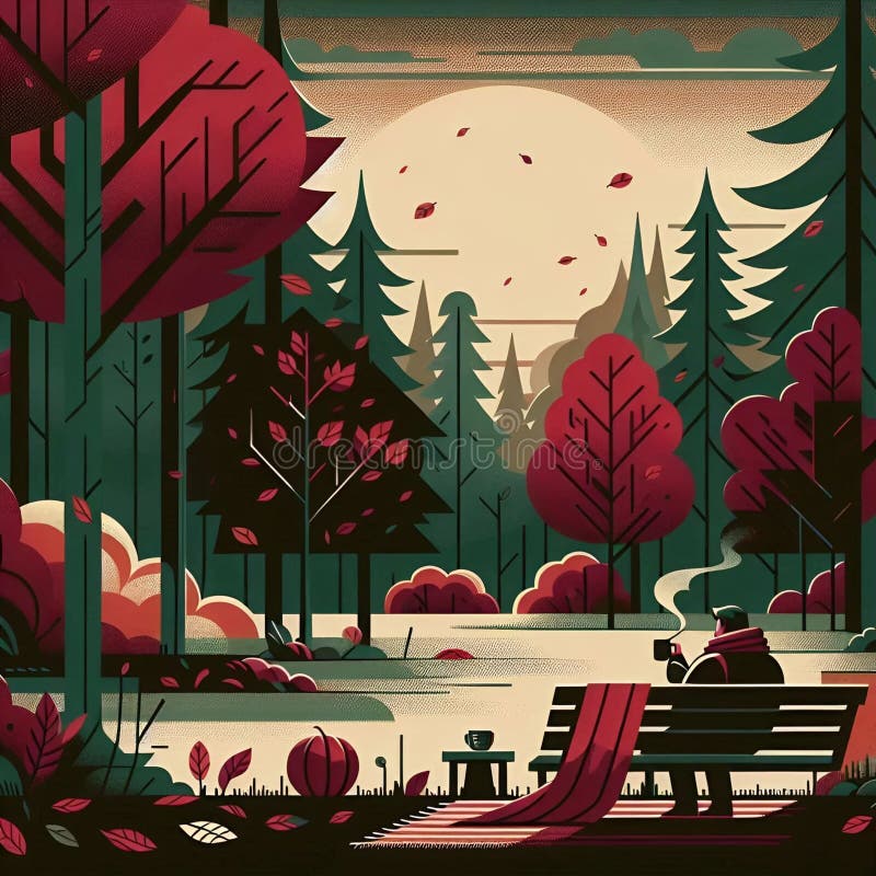 Calendar autumn October stock illustration. Illustration of festive ...