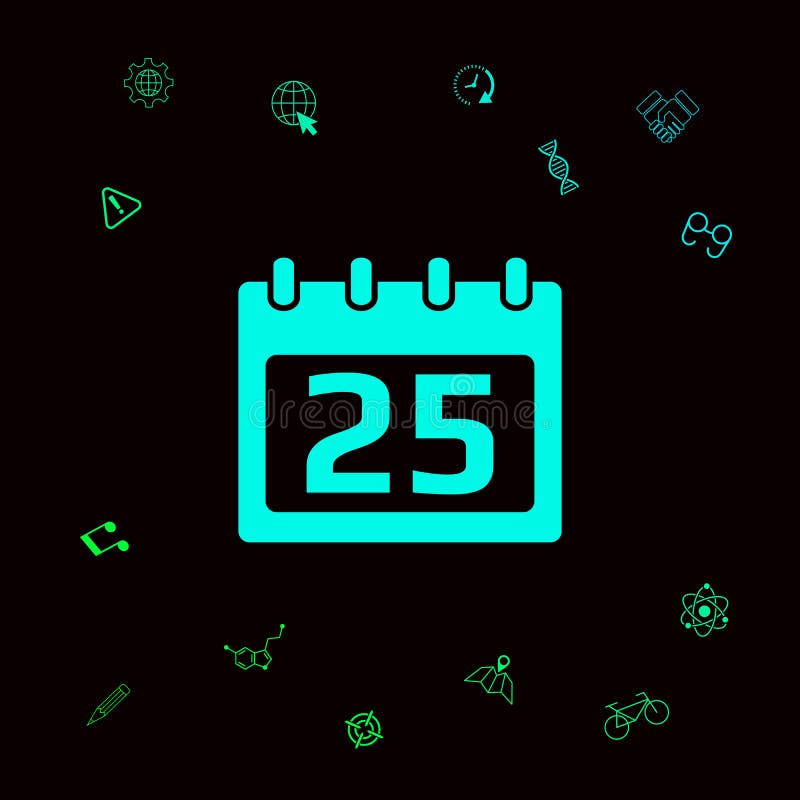 Calendar symbol icon stock vector. Illustration of ring - 130052906