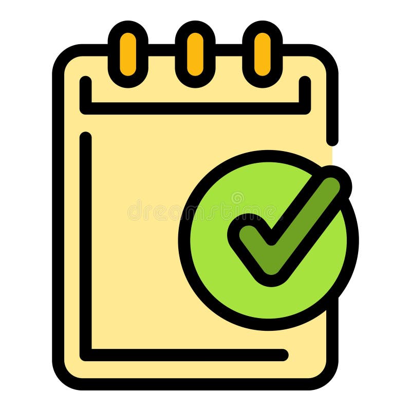 Calendar Task Icon Vector Flat Stock Vector - Illustration of paper ...