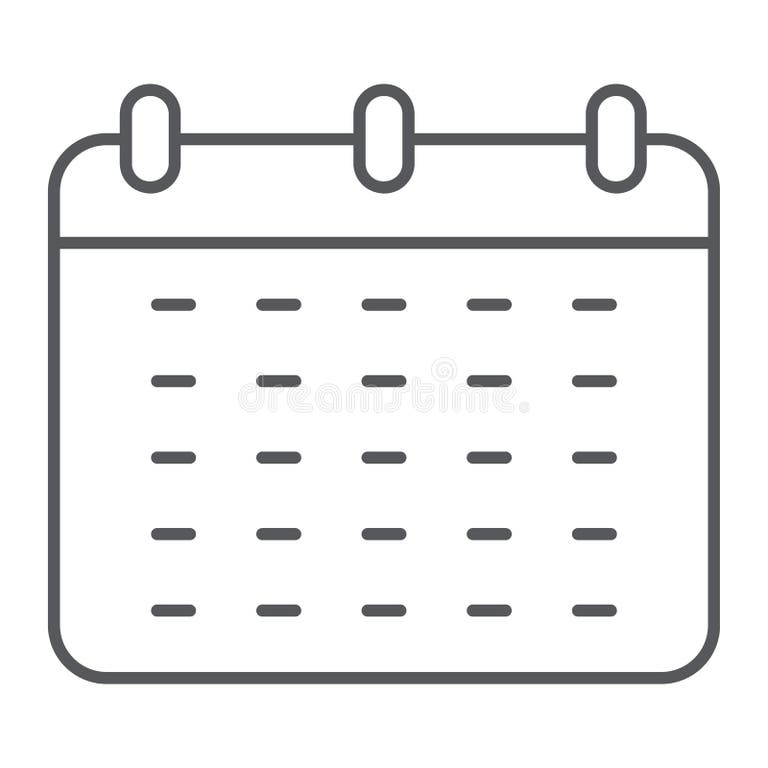 Calendar Date Schedule Stock Illustrations – 216,512 Calendar Date ...
