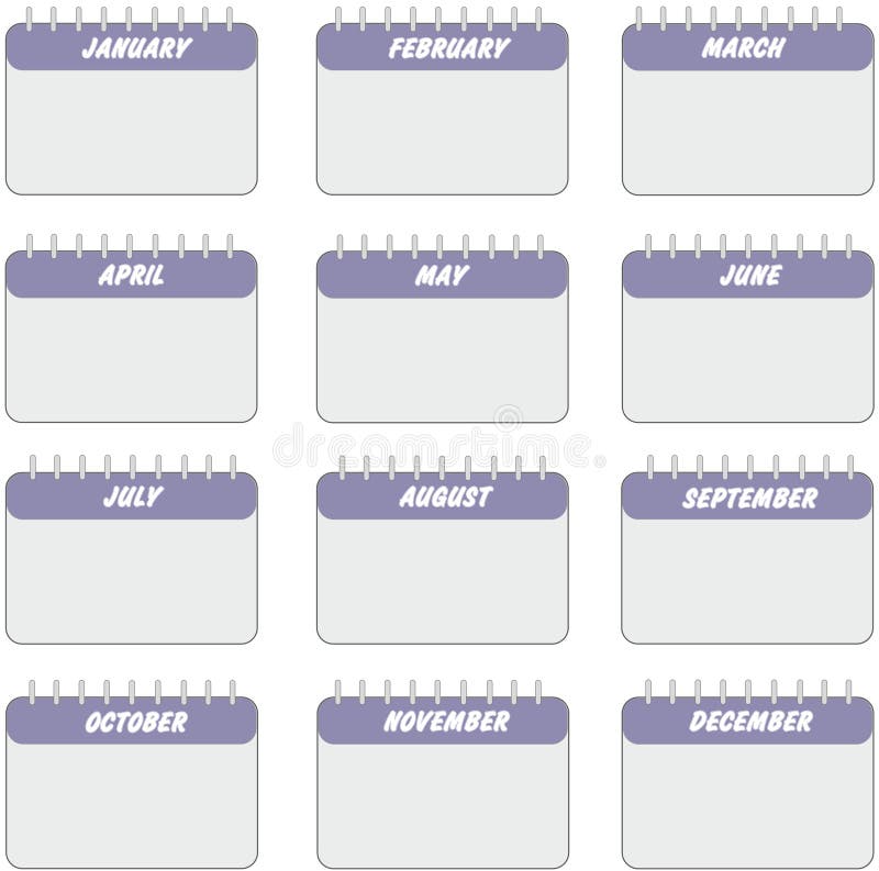 Calendar of Universal, Vektor Stock Vector - Illustration of modern ...