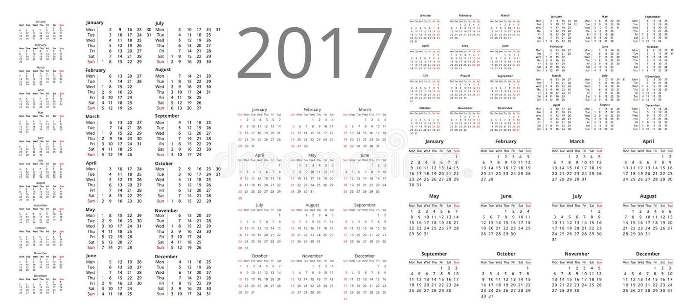 Calendar Types Stock Illustrations – 897 Calendar Types Stock ...