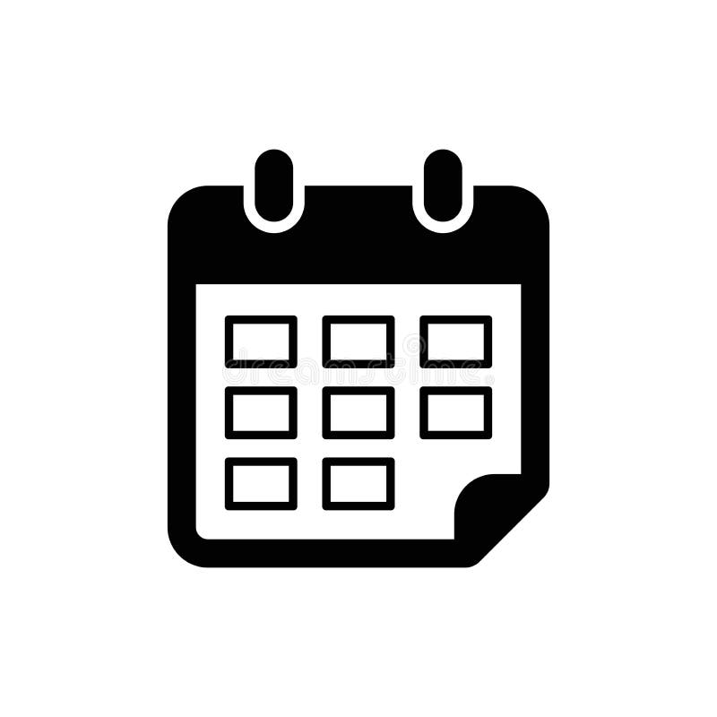 Calendar Vector Icon. Web Design Icon. Calendar on the Wall. Flat ...