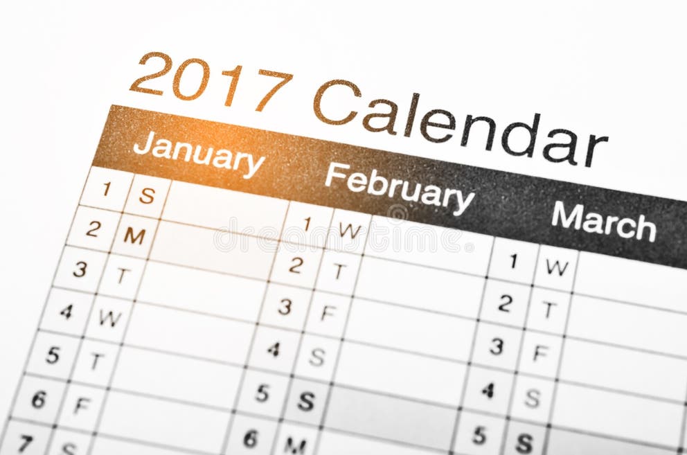 2017 calendar stock image. Image of personal, desk, monday - 83846651
