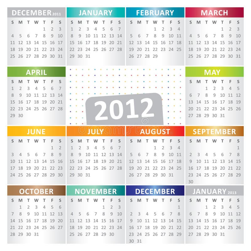 2014 year calendar stock vector. Illustration of graphic - 34340556