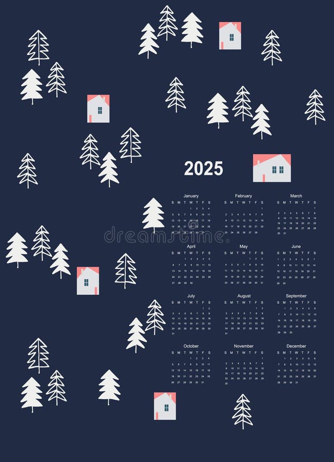 Calendar for Year 2023 with Sailboats on Turquoise Background Stock ...