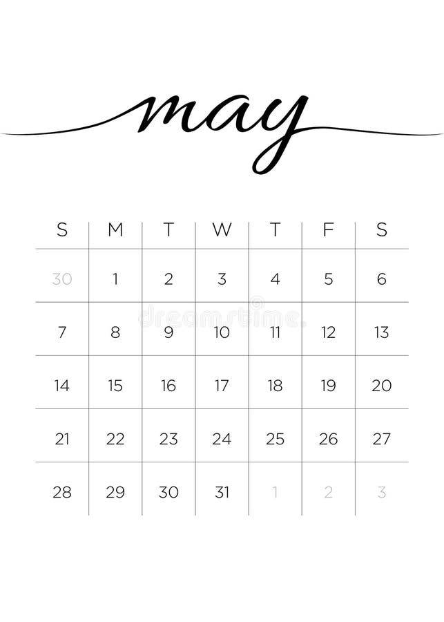 Calendario Septiembre De 2017 Mensual Ilustración del Vector ...