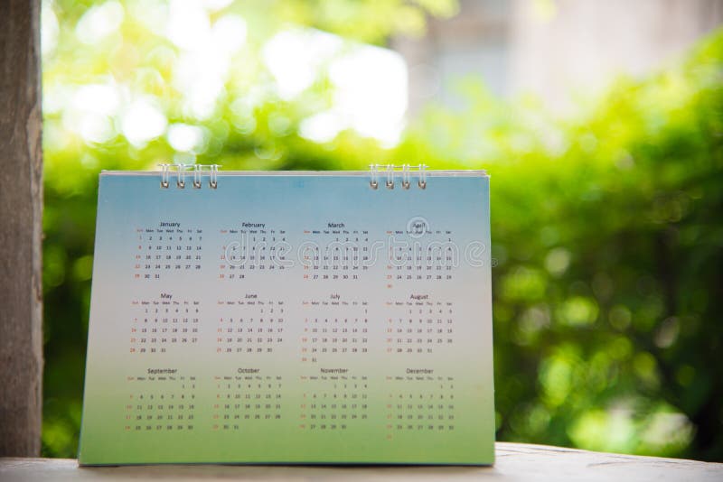 Calendario verde foto de archivo. Imagen de calendario - 101836258