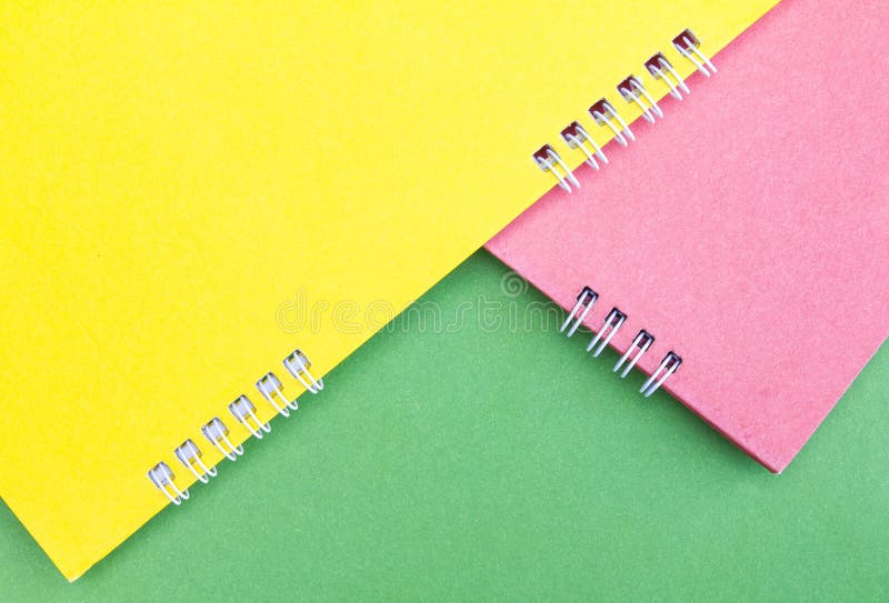 Calendars Three Colors Overlap Stock Photo - Image of page, organize ...