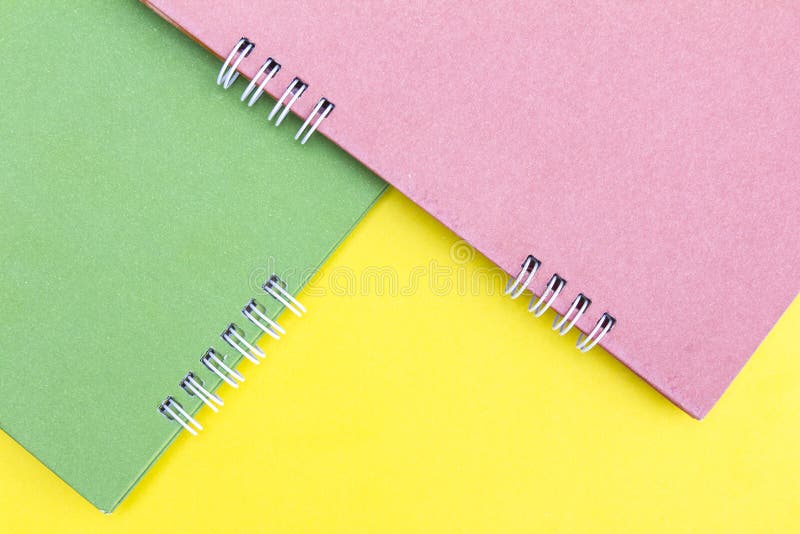 Calendars Three Colors Overlap Stock Image - Image of desk, colors ...