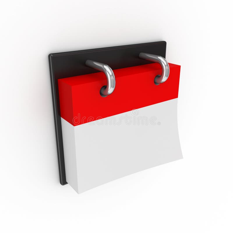 Calendrier vide. photo stock. Image du vide, bureau, garniture - 22716232