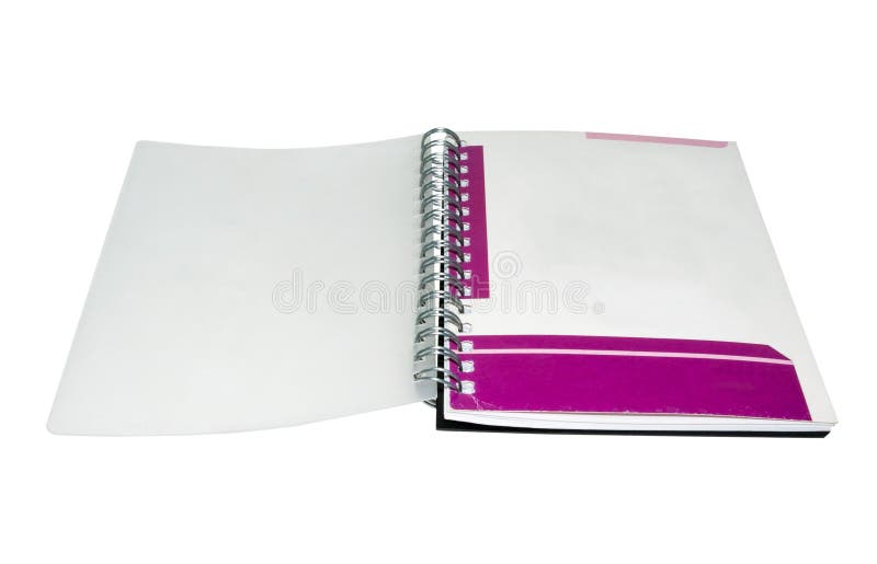 Calepin photo stock. Image du poche, blanc, papeterie - 11608276