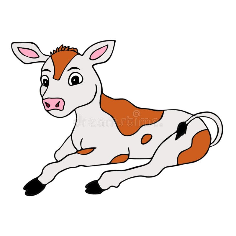Baby Calf Clip Art