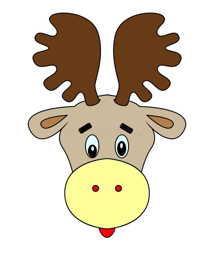 Calf Moose White Stock Illustrations – 40 Calf Moose White Stock ...