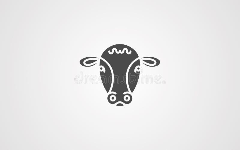 Calf Icon In Different Style Vector Illustration. Two Colored And Black ...