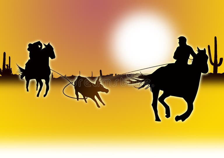 Roping Stock Illustrations – 1,558 Roping Stock Illustrations, Vectors ...