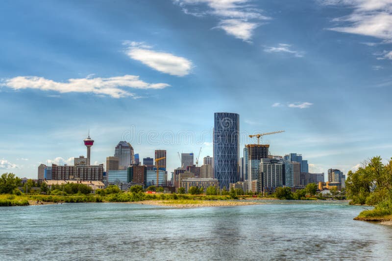 Calgary Alberta stock image. Image of urban, corporate - 63660039