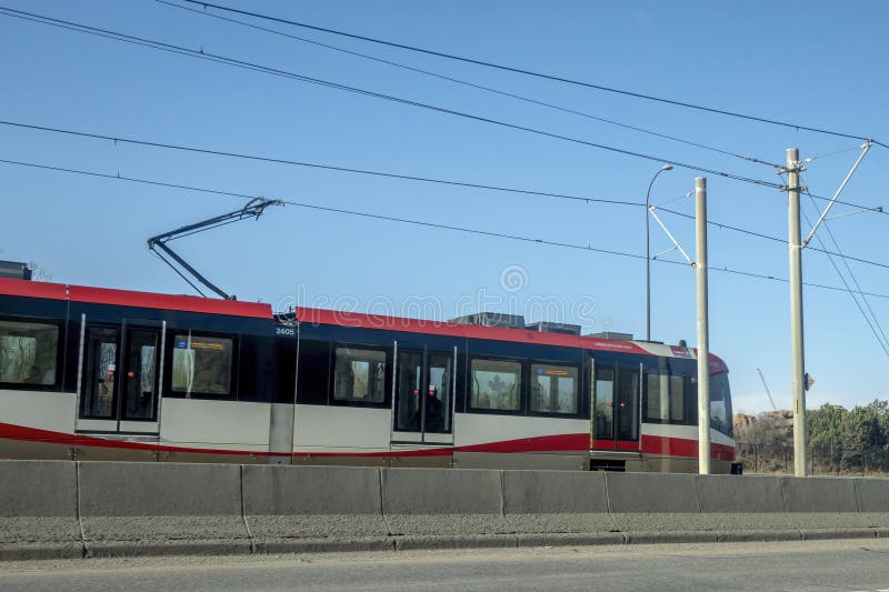 A CTrain is a Light Rail Rapid Transit System in Calgary, Alberta ...