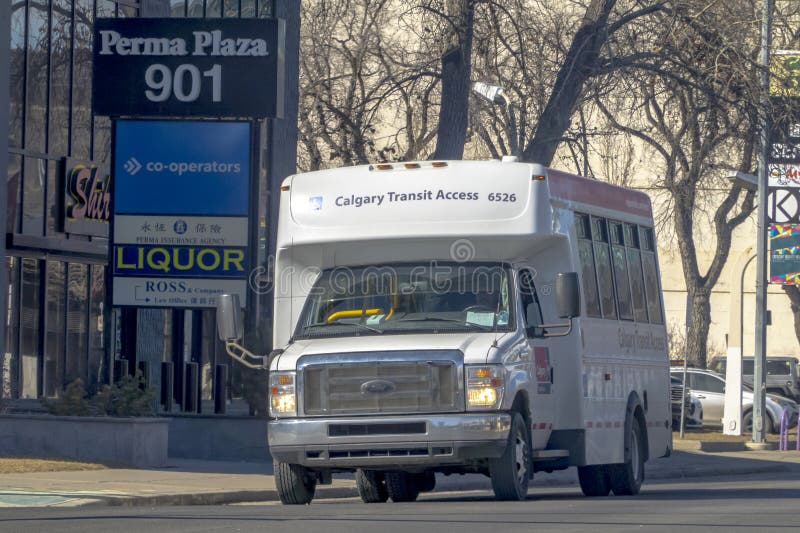A Calgary Transit Access Bus. Accessible Transit Service for People Who ...