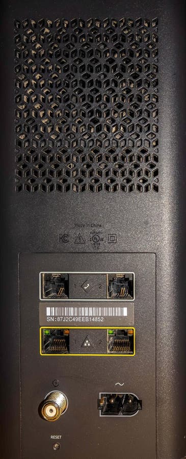 An Horizontal View or a WiFi Network Modem Equipment. Equipped with the ...