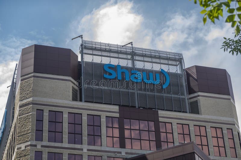 A Shaw Building Sign during Spring Editorial Photography - Image of ...