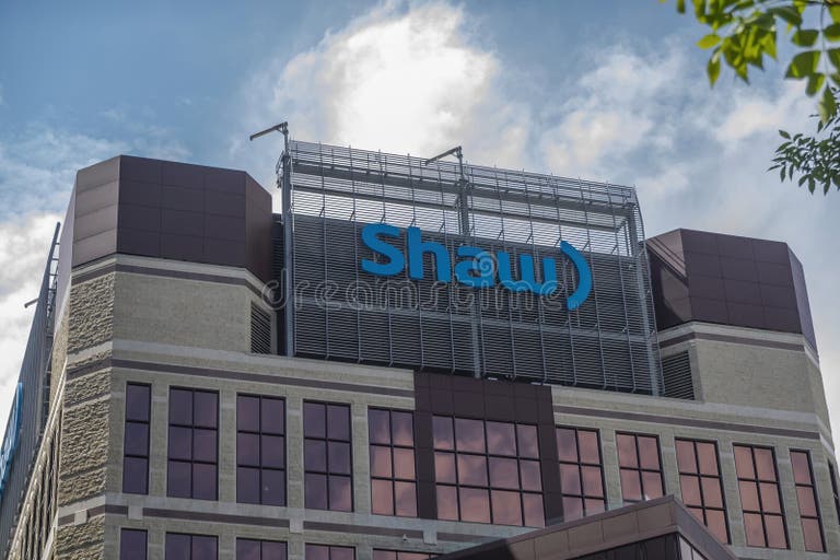 A Shaw Building Sign during Spring Editorial Photography - Image of ...