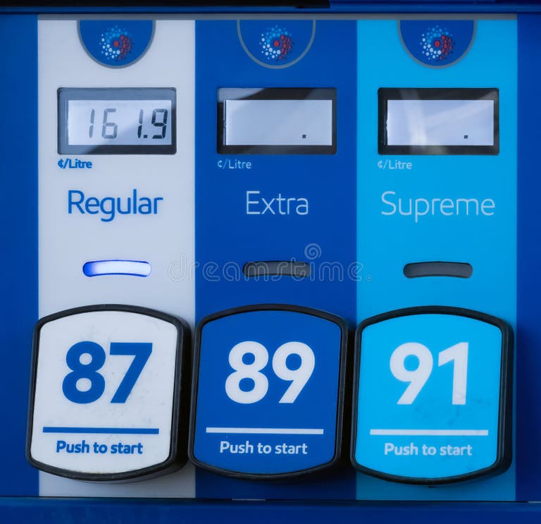 Different Types of Gasoline with Higher Octane Ratings, Call: Regular ...