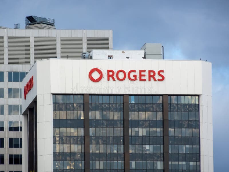 The Top View of the Rogers Wireless Alberta Inc Building or Regus ...