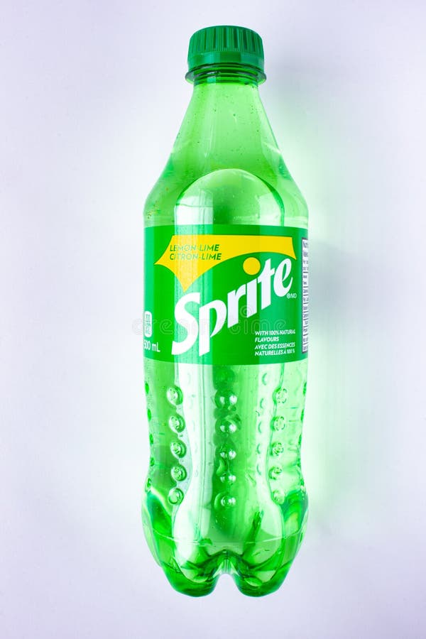 Sprite Can on White Background Editorial Photo - Image of freshness ...