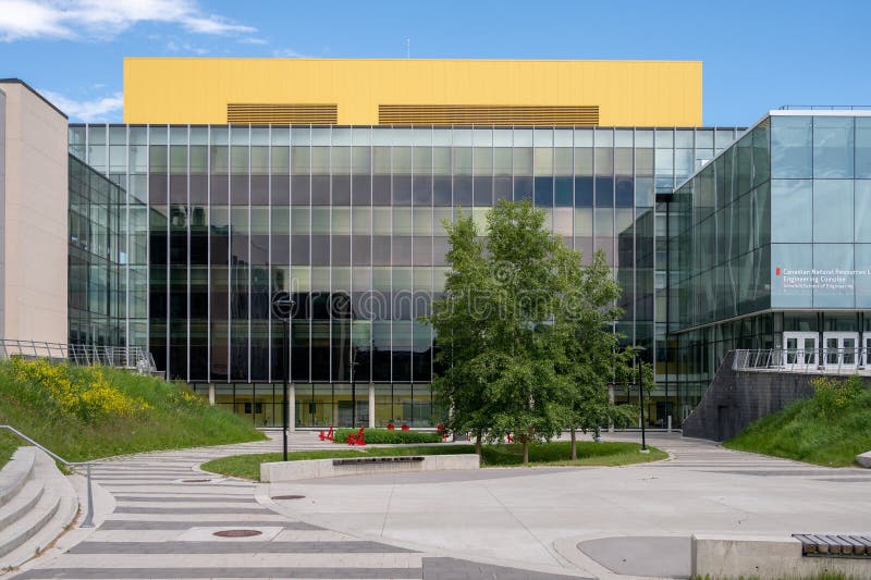 Schulich School of Engineering Building on UofC Campus Editorial Stock ...