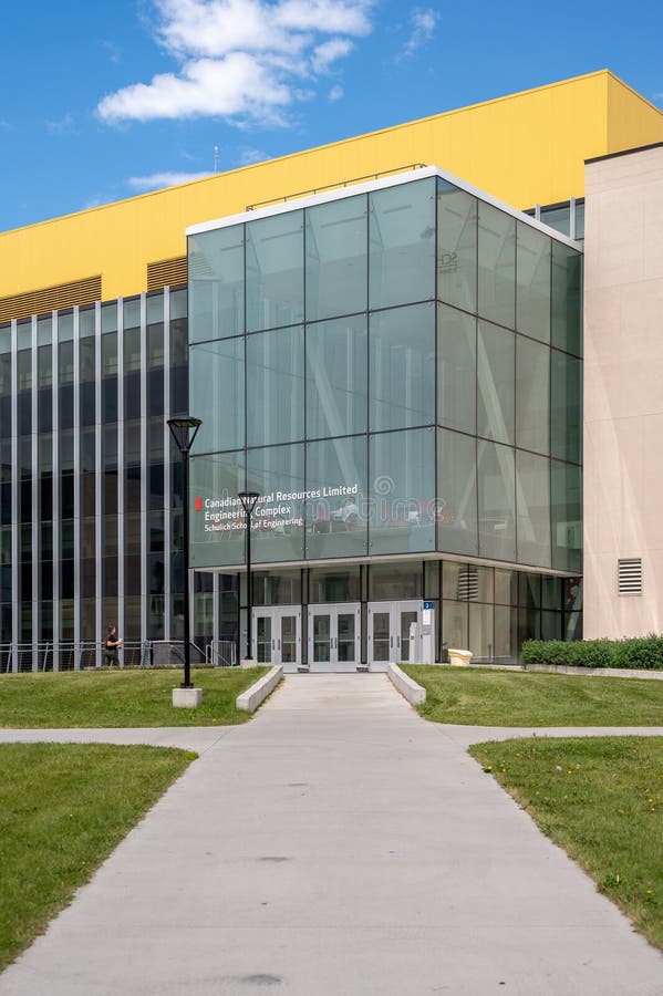 Schulich School of Engineering Building on UofC Campus Editorial Image ...