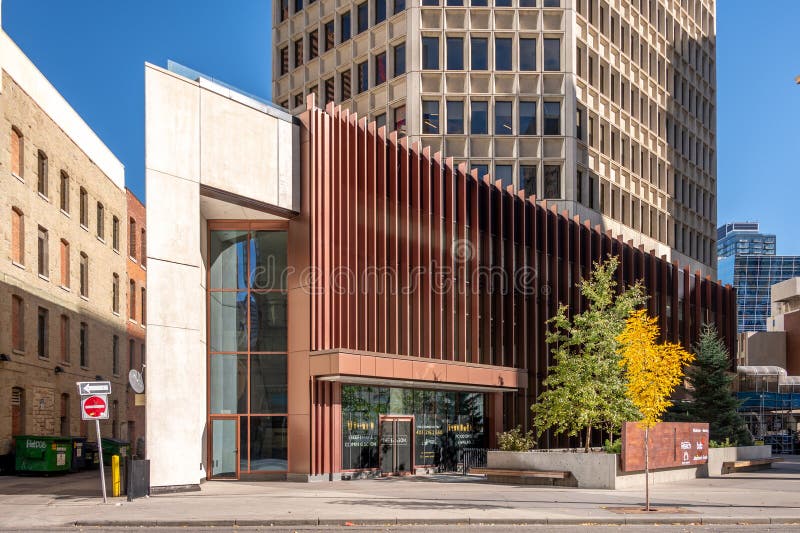 Office Tower in Calgary S Downtown Editorial Image - Image of october ...