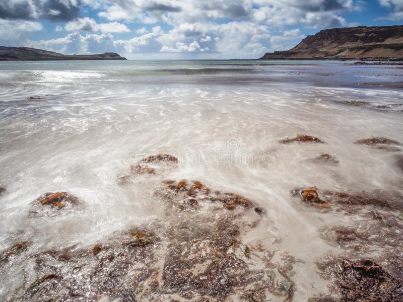 Calgary beach stock photo. Image of skies, summer, mull - 55284614