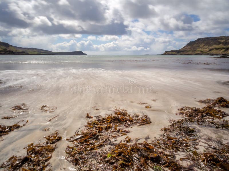 Calgary beach stock photo. Image of waves, creative, skies - 55284960