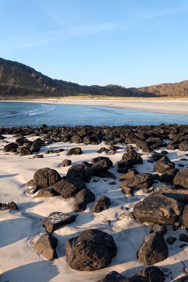 Calgary Beach, Isle of Mull Stock Photo - Image of landscape, vertical ...