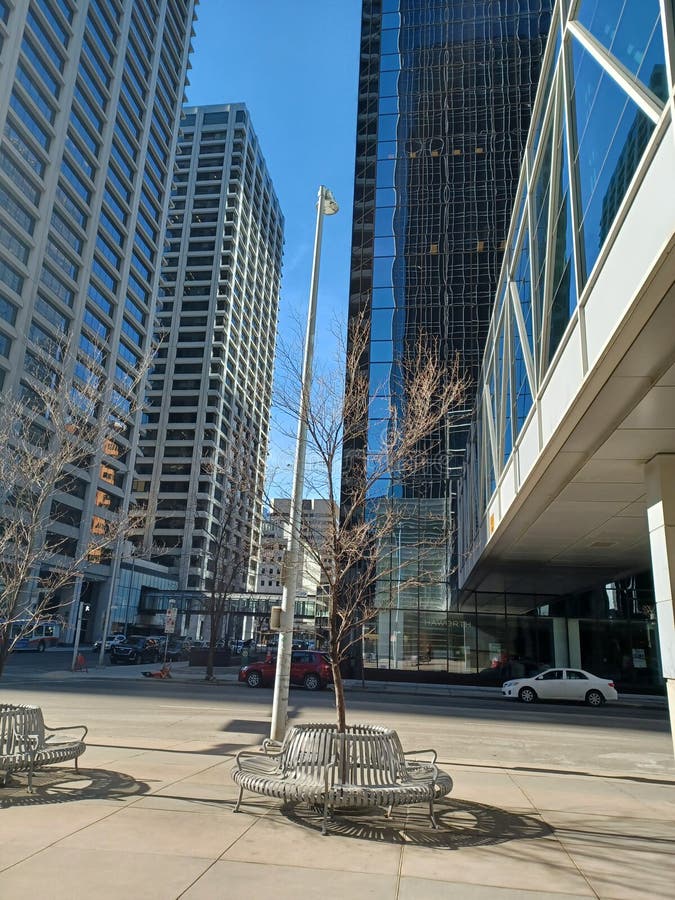 Calgary stock photo. Image of blue, calgary, buildings - 241538310