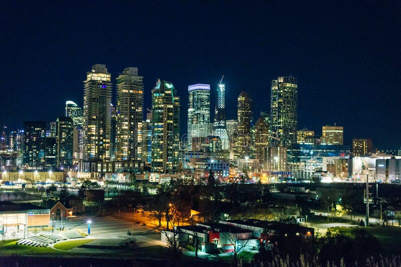1,663 Calgary Night Skyline Stock Photos - Free & Royalty-Free Stock ...