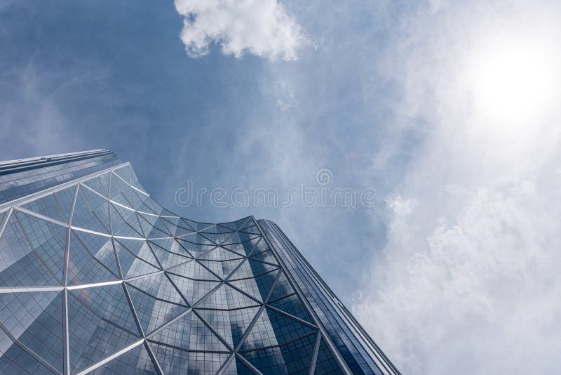 Bow Tower in Calgary, Alberta Editorial Image - Image of centre ...