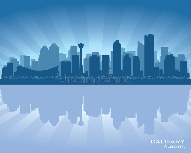 Calgary Skyline Vector Stock Illustrations – 257 Calgary Skyline Vector ...