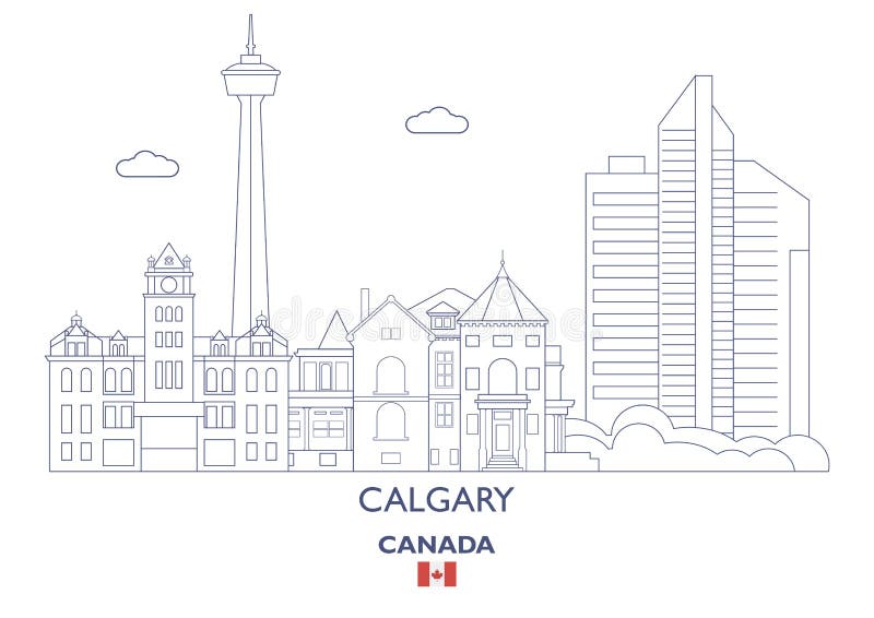 Calgary Tower Stock Illustrations – 578 Calgary Tower Stock ...