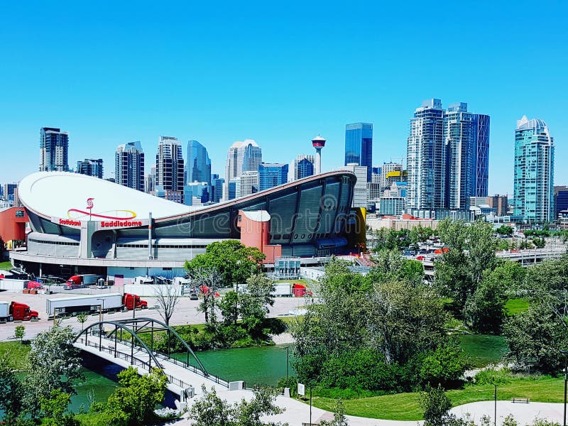 Calgary editorial image. Image of cityscape, alberta - 94826170