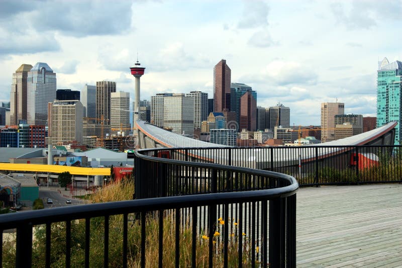 Calgary Tower stock image. Image of tourism, restaurant - 2937425