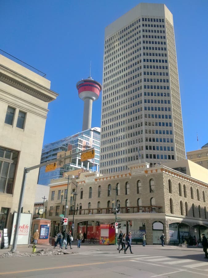 Calgary editorial image. Image of calgary, tower, area - 133045105