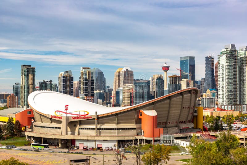 Calgary in Sunny Day, Canada Stock Photo - Image of city, canada: 228203044