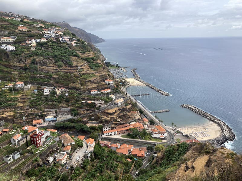 Calheta at the Coast in the South of Madeira Stock Photo - Image of ...