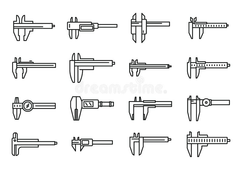 Outline Calipers Stock Illustrations – 481 Outline Calipers Stock ...
