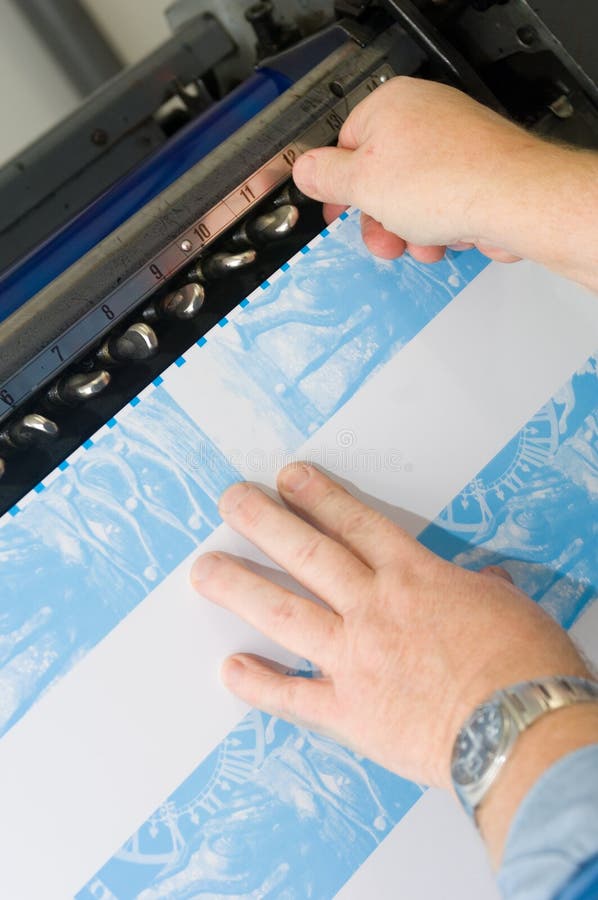 Mixing the ink stock image. Image of glass, mixing, hand - 2453435