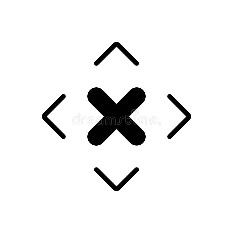 Black Solid Icon for Calibration, Creative and Development Stock Vector ...